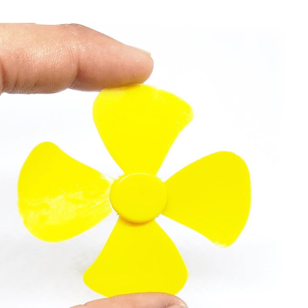 4 Wing Fan 4 Wing Small Propeller For Toy Motor and School Projects ...
