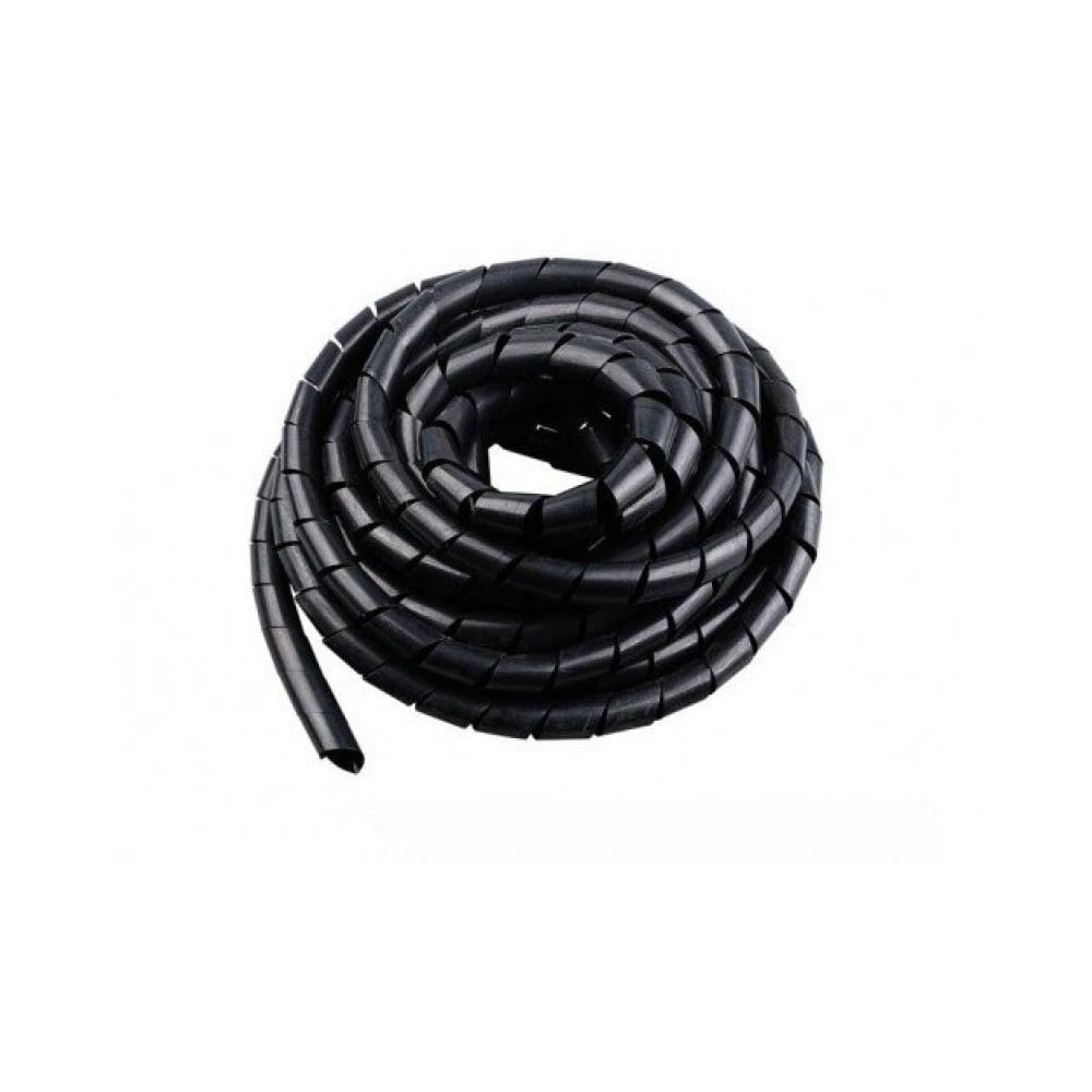 10mm Spiral Wrapping Band Black 10M For Wires - iduino