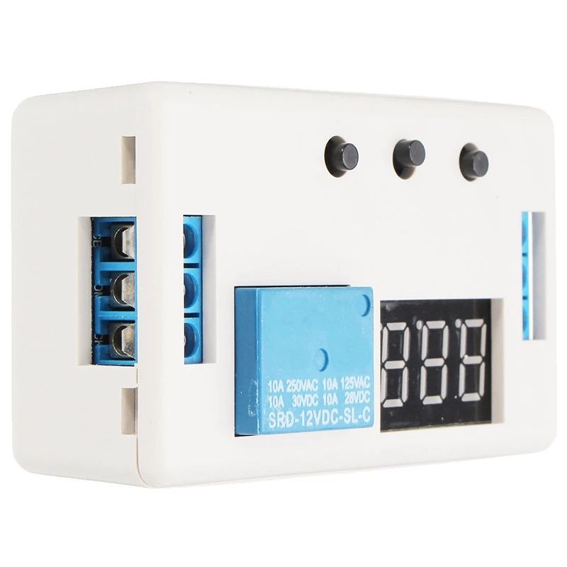 12V Relay Module With Automatic Delay Timer - iduino