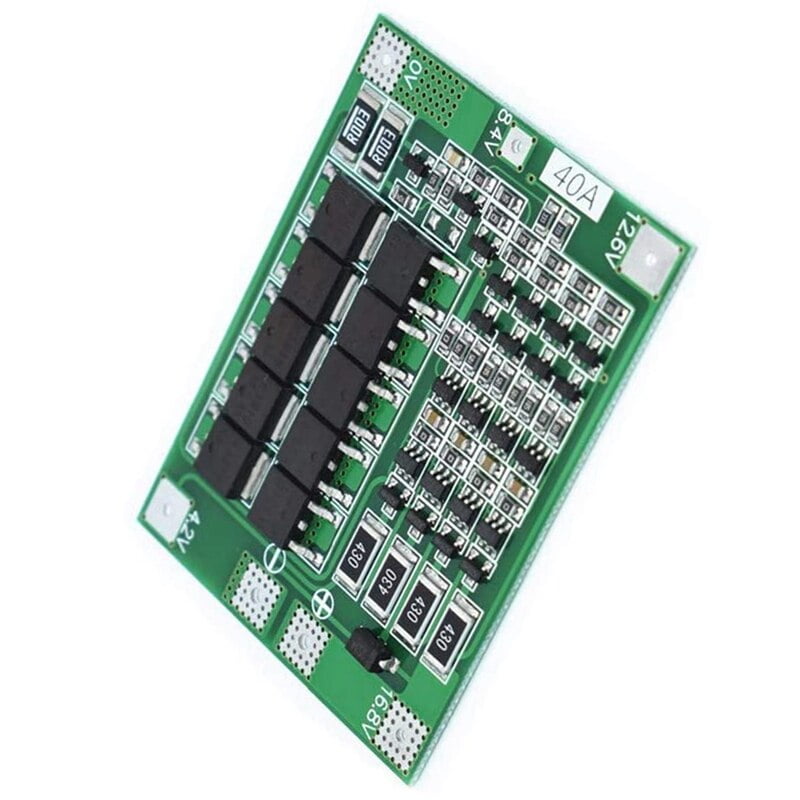 18650 4S BMS 40A Li-Ion Battery Charger PCB Protection Board