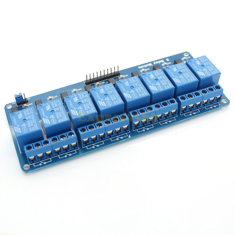 BUY 5V 8Ch relay module Card Board Arduino compatible iduino