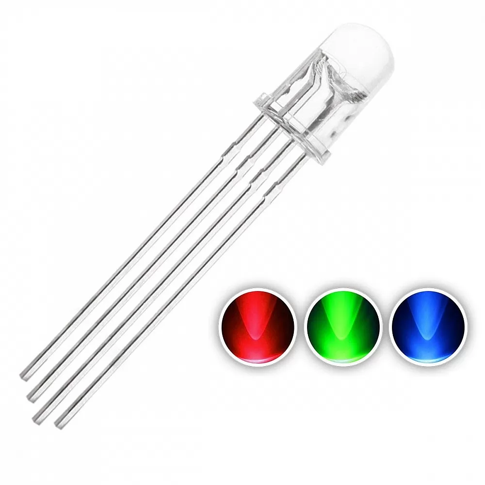 Buy RGB LED 5MM CC, Vibrant Color For Lightning, Dynamic Lightning ...