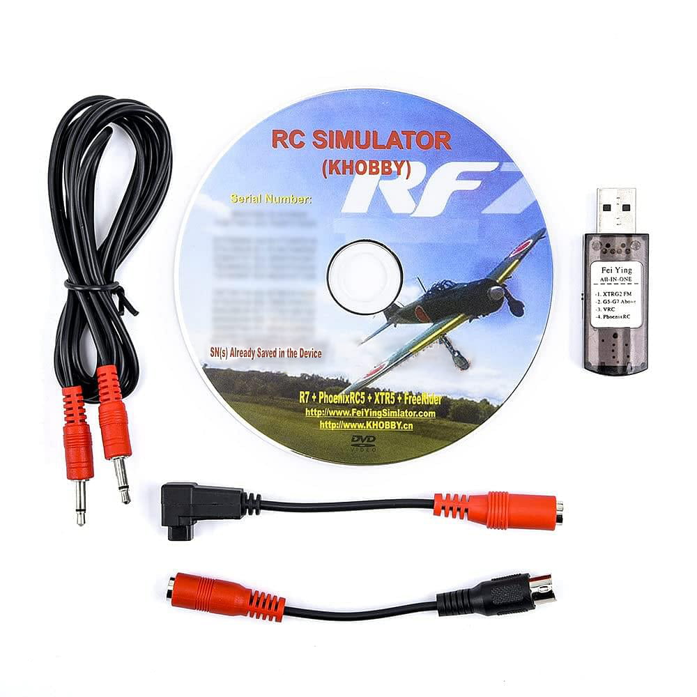 USB Flight Simulator Support G5-G7, Flysky FS Transmitter