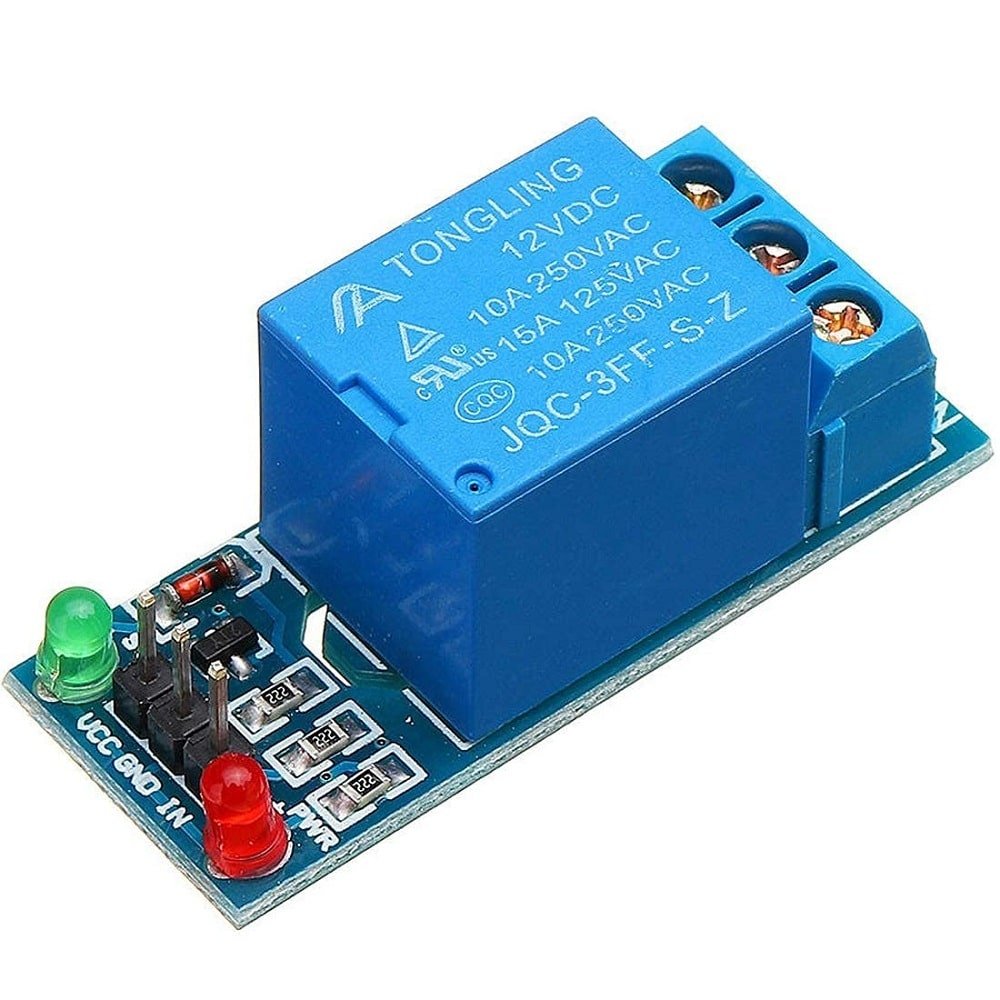 12V 1-Channel Relay 1 Channel 12V Relay Module Without Optocoupler ...