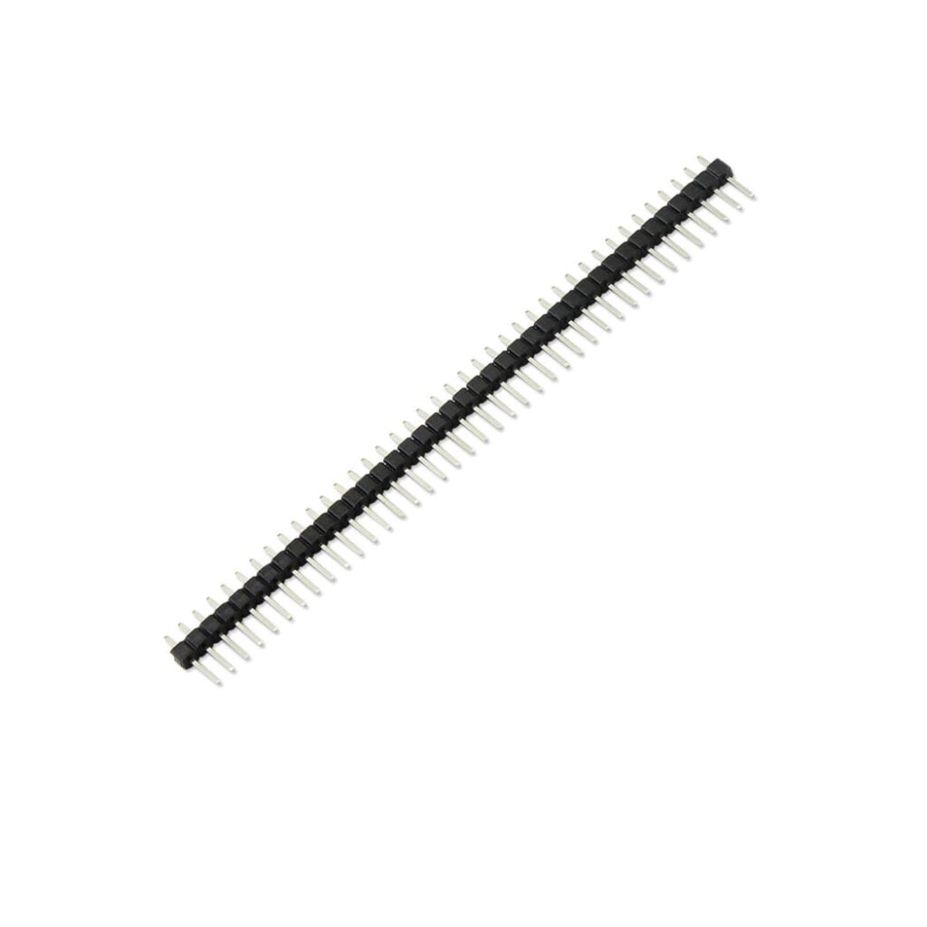 40 Pin 0 1 Inch 2 54mm Straight Single Row Male Pin Header Connector