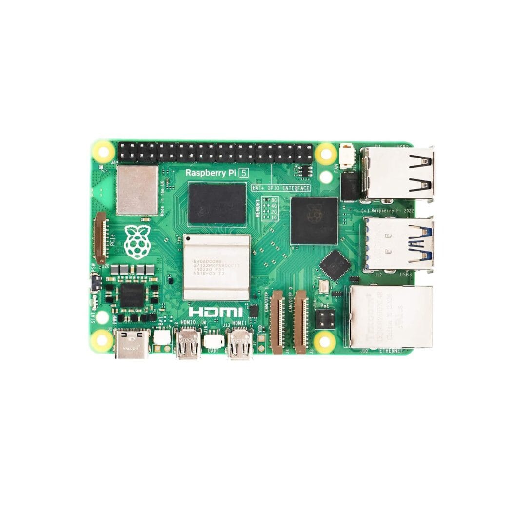 Raspberry Pi 5-2GB Single Board Computer with 2.4GHz quad-core, 64-bit ...