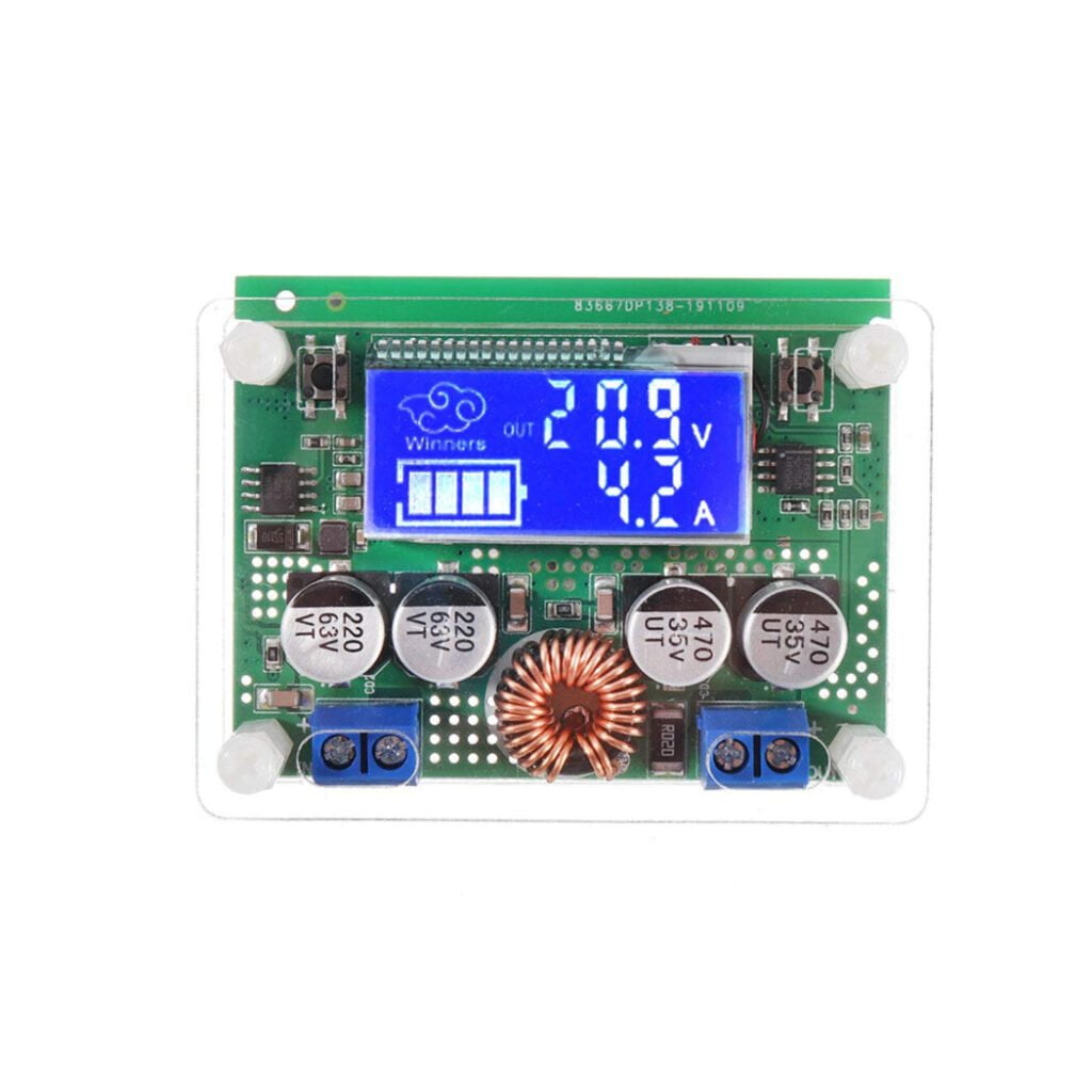 DC-DC Buck Converter 7A DC 60V Adjustable Step-Down Regulator NC Power ...