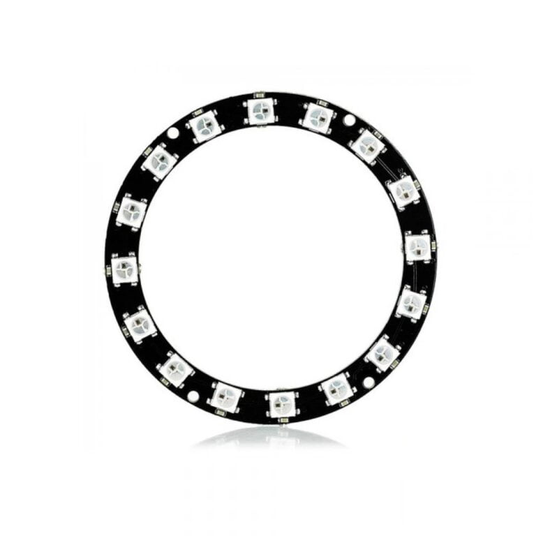 WS2812B 16Bit 5050 RGB LED Built-in Full Color Driving Lights Circular ...