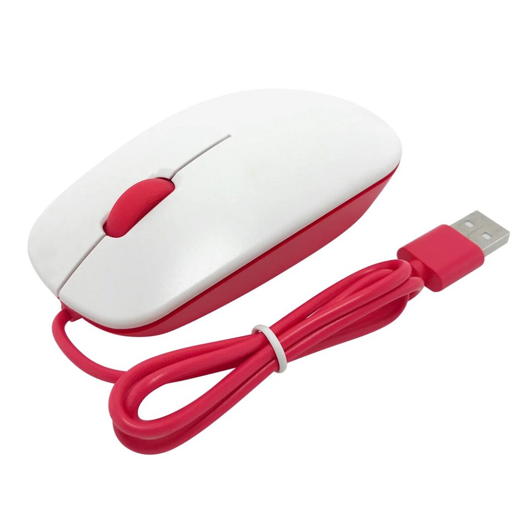 Raspberry Pi Mouse Official Pi Mouse Red and White - Exceptional ...