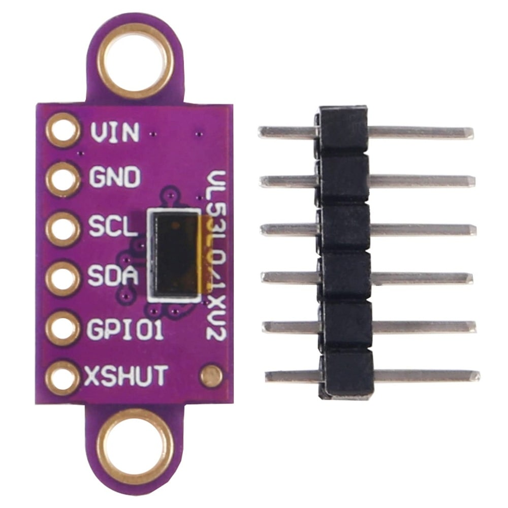 VL53L0X Laser Ranging Sensor VL53L0X V2 Time-of-Flight (ToF) Laser Ranging Sensor Breakout 940nm ...