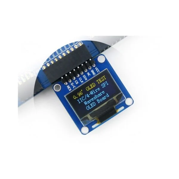 Waveshare 0.96inch OLED (A) display - iduino