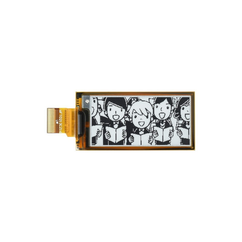 Waveshare 2.13inch Flexible EPaper E-Ink Display For Pi Pico
