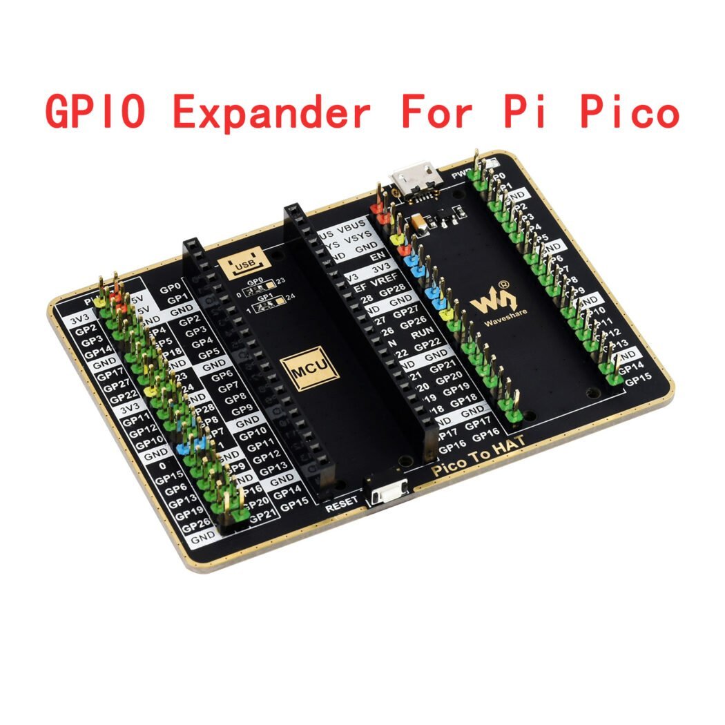 Waveshare Gpio Expander For Raspberry Pi Pico Iduino