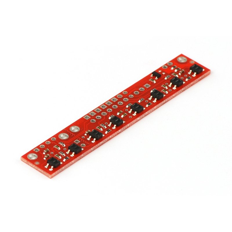 8 Channel Line Tracking Module QTR-8RC Line Following Reflectance IR ...